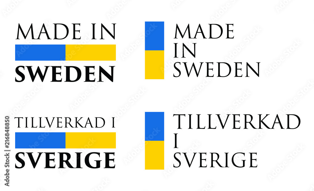 Simple Made in Sweden / Tillverkad i Sverige (swedish translation ...