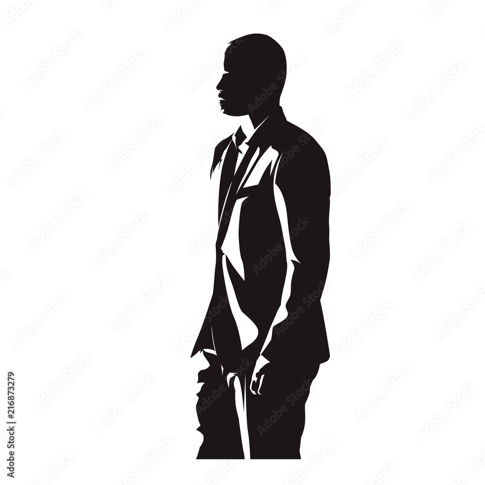 People Side View Drawing