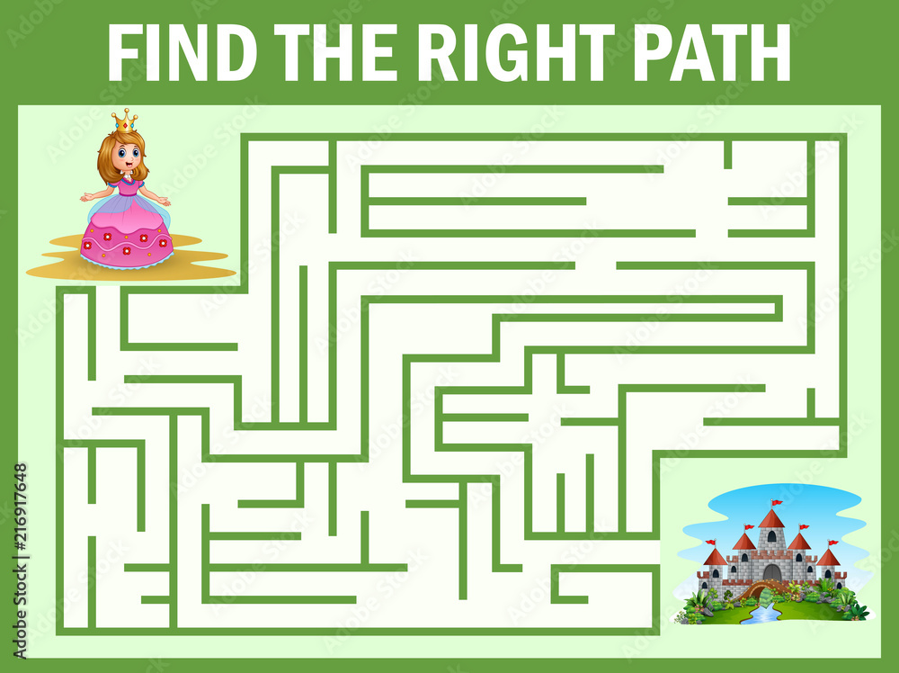 Castle Maze Game
