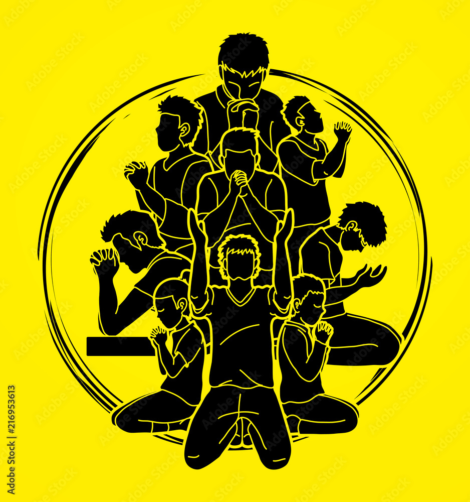 Group of people Praying, Christian praying, Thank you GOD , Prayer ...