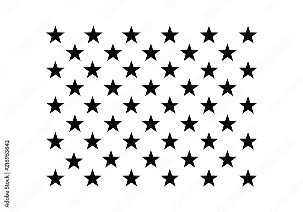 USA flag motive american stars decoration texture background Stock ...