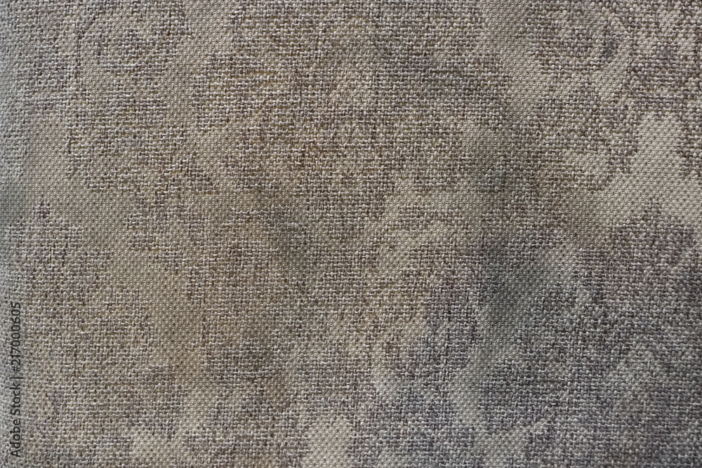 Old fabric of Vintage sofa. Closed up of vintage sofa texture with ...