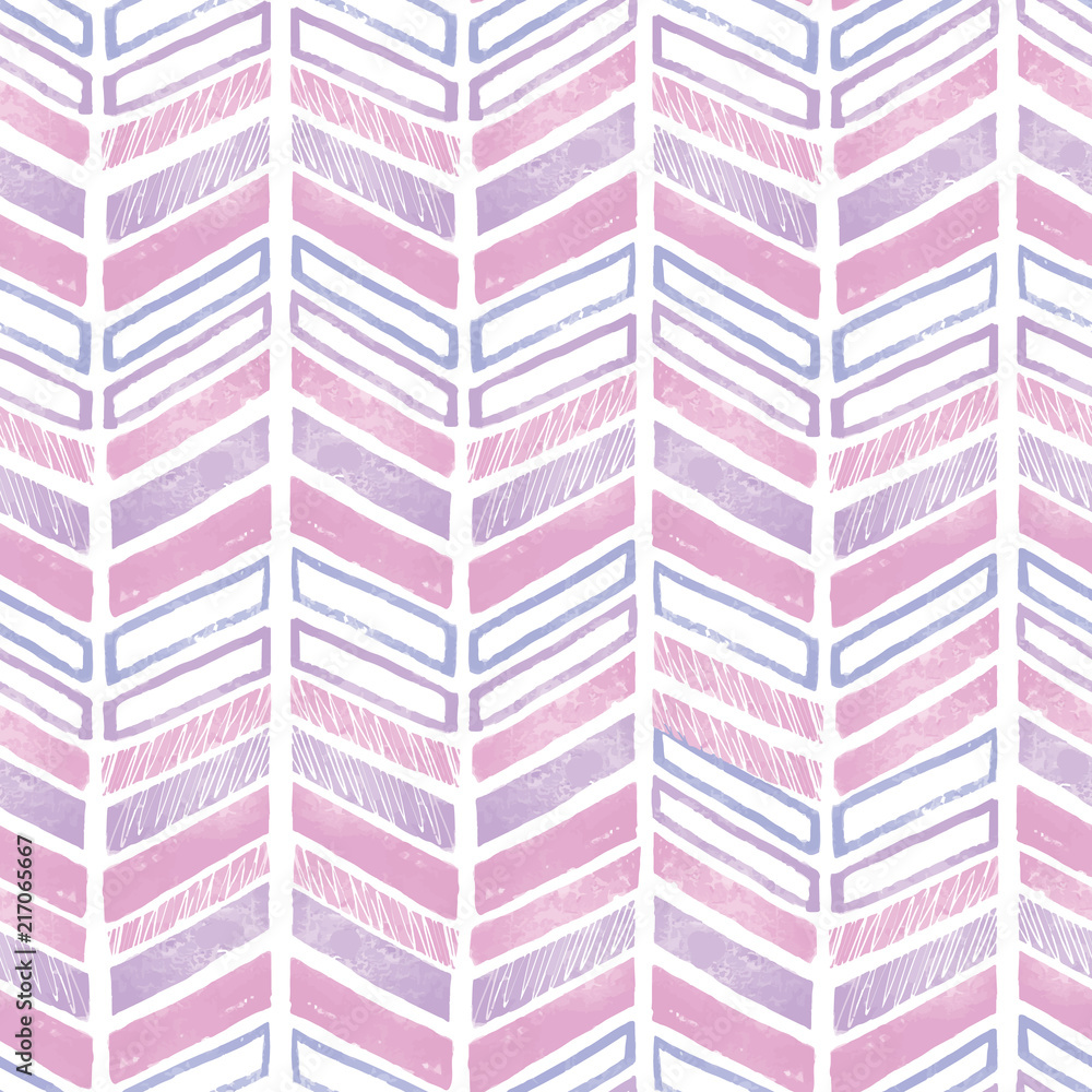 Pink Chevron Pattern Backgrounds