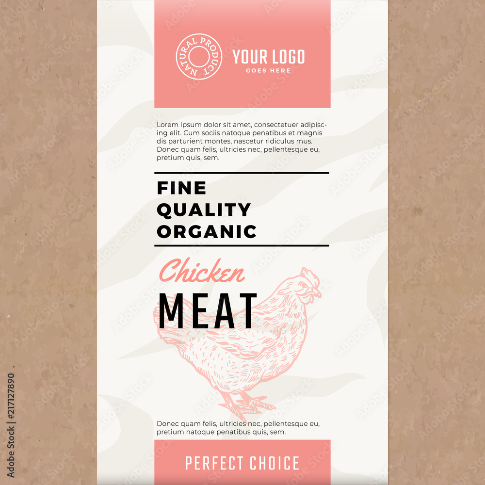 Free Range Chicken Label
