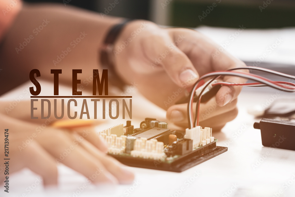 STEM Education for Learning, Electronic board for be program by ...