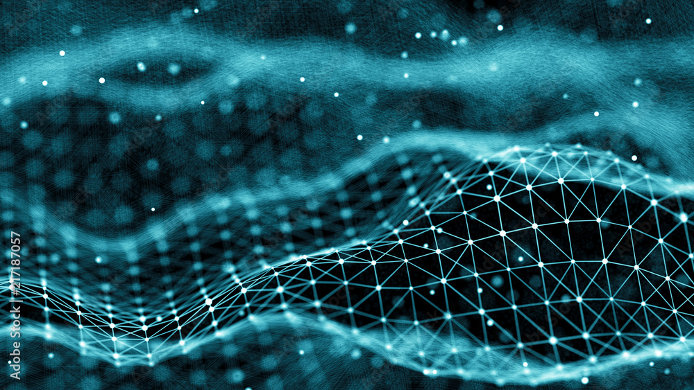 Data Technology Background Abstract Background Connecting Dots And