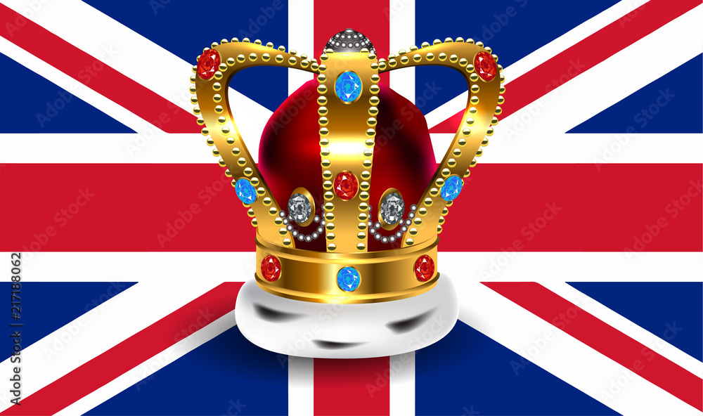 British Royal Crown Vector