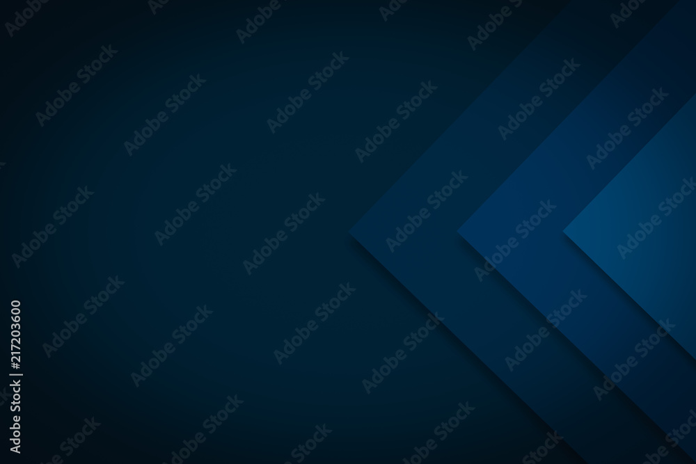 dark blue abstract background with lines. illustration design Stock ...