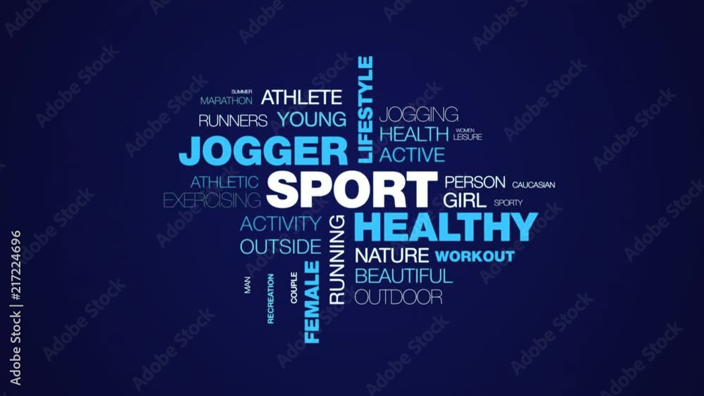 sport healthy jogger lifestyle fit fitness jog exercise runner female ...