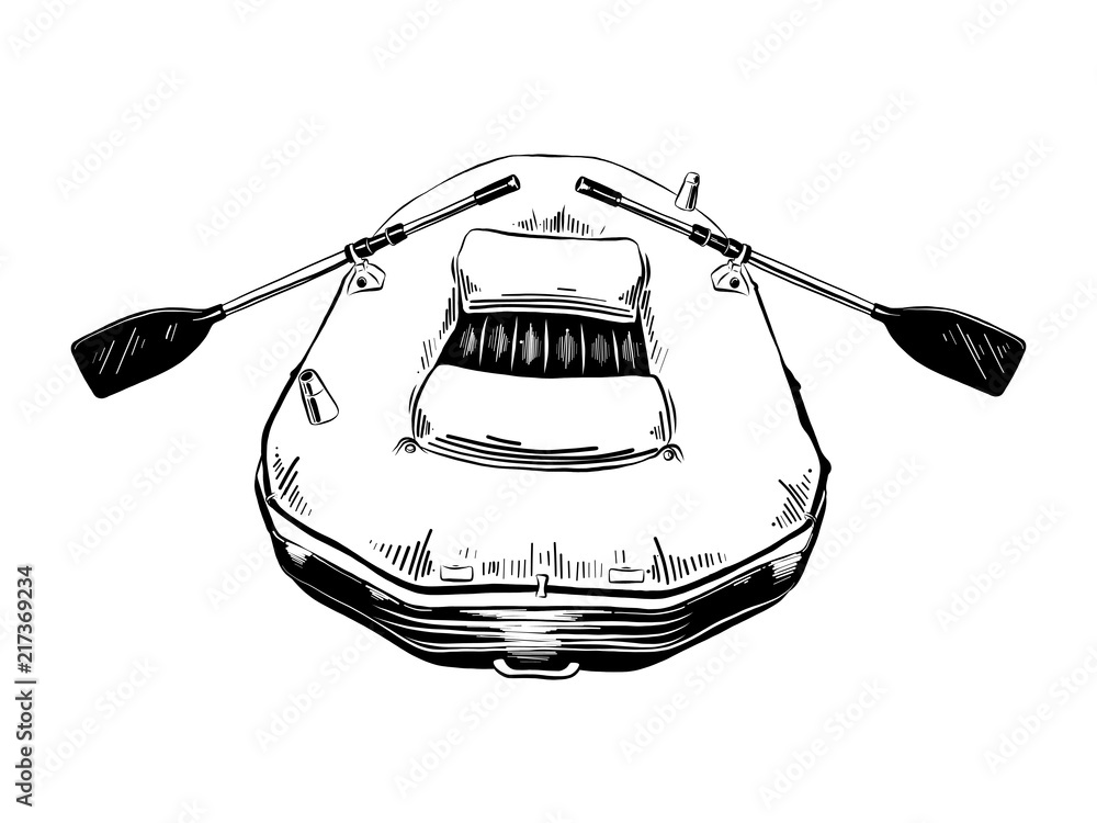 Vector engraved style illustration for posters, decoration and print ...
