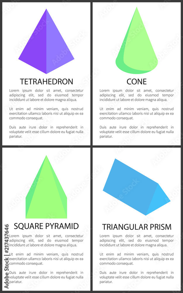 A Is A Tetrahedron Triangular Prism