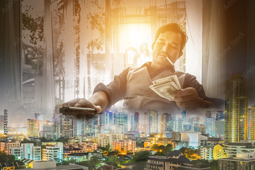 Gangster City Background