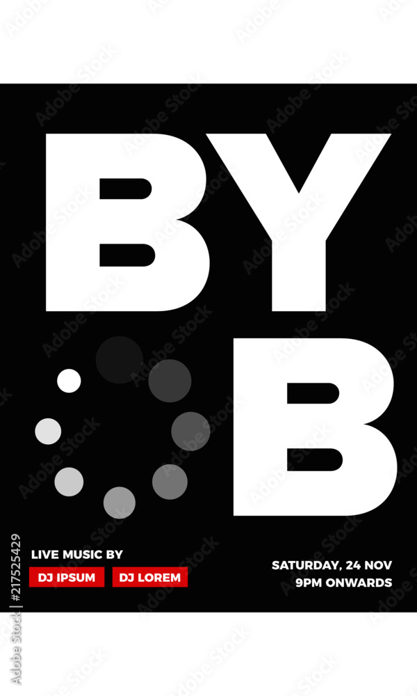 BYOB Party Template for Poster, Flyer, Blog! Bring Your Own Bottle ...