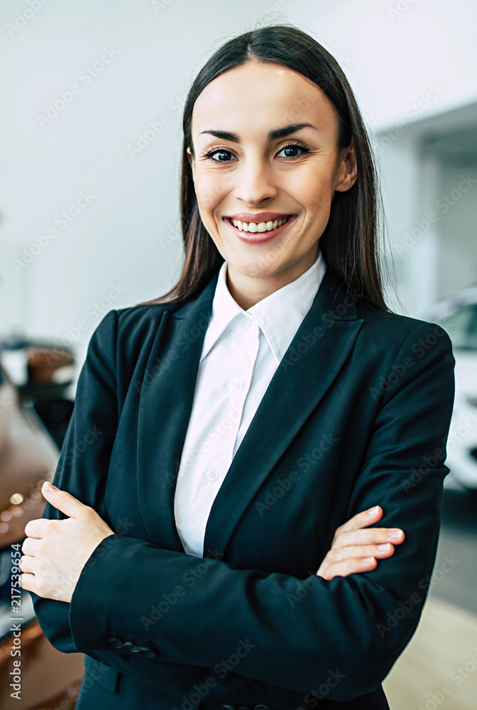 Professional Saleswoman