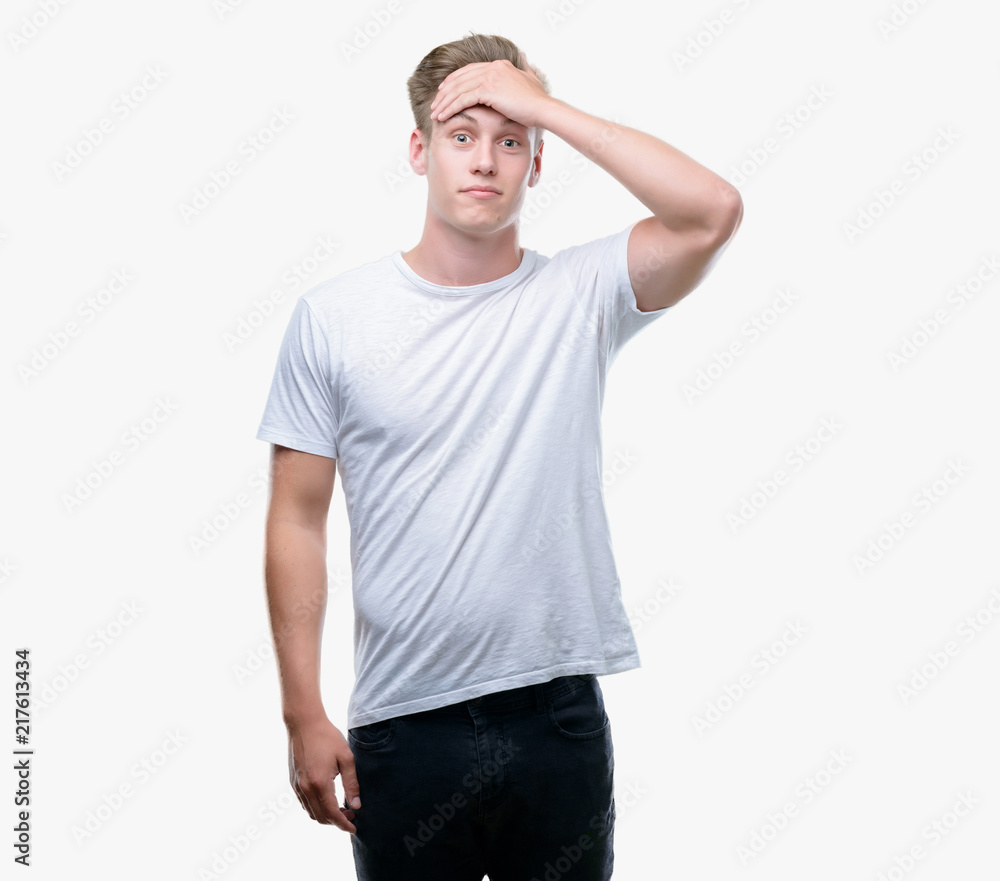 Hand On Forehead Frustrated