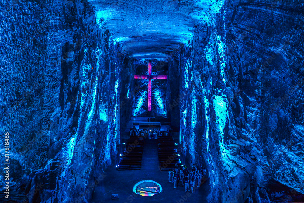 Salt Cathedral of Zipaquira - Underground Church built within a Salt ...
