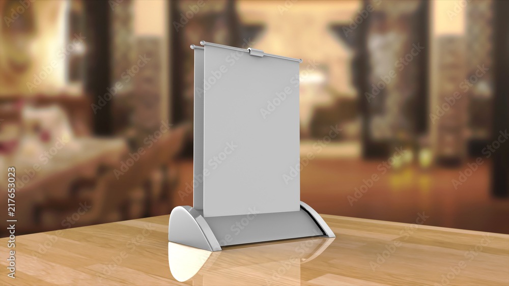 A4 A3 PVC PP paper Table Top Set Stand Mini Roll Up Banner,Pull Up ...