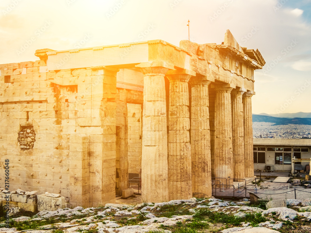 Parthenon Side Elevation