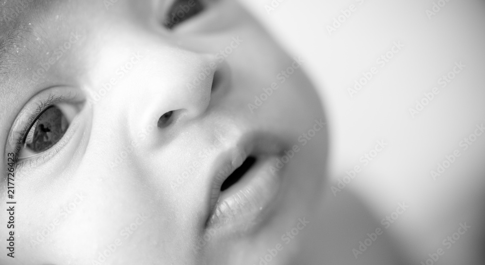 Happy Human Baby Face