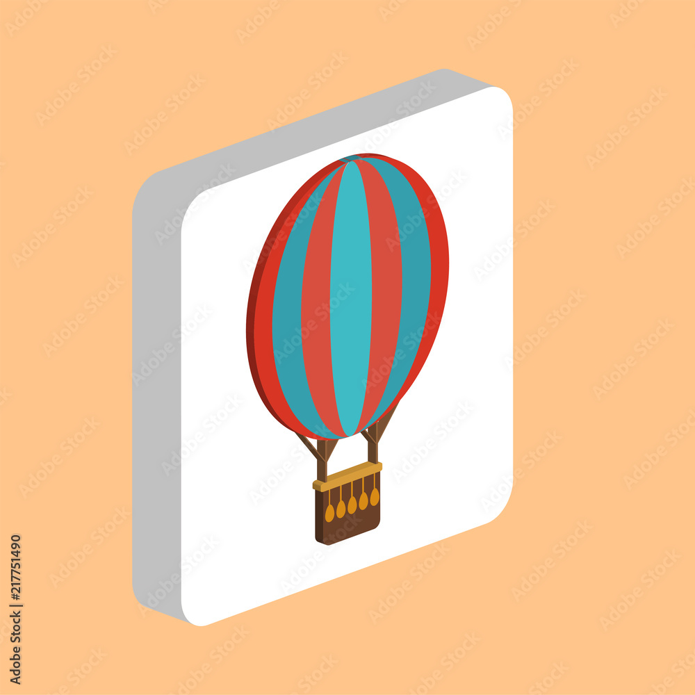 Hot Air Balloon Mobile Template