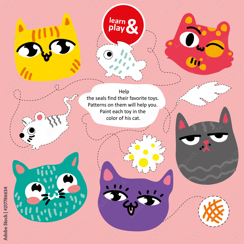 Cats Game for development of logical and associative thinking for ...