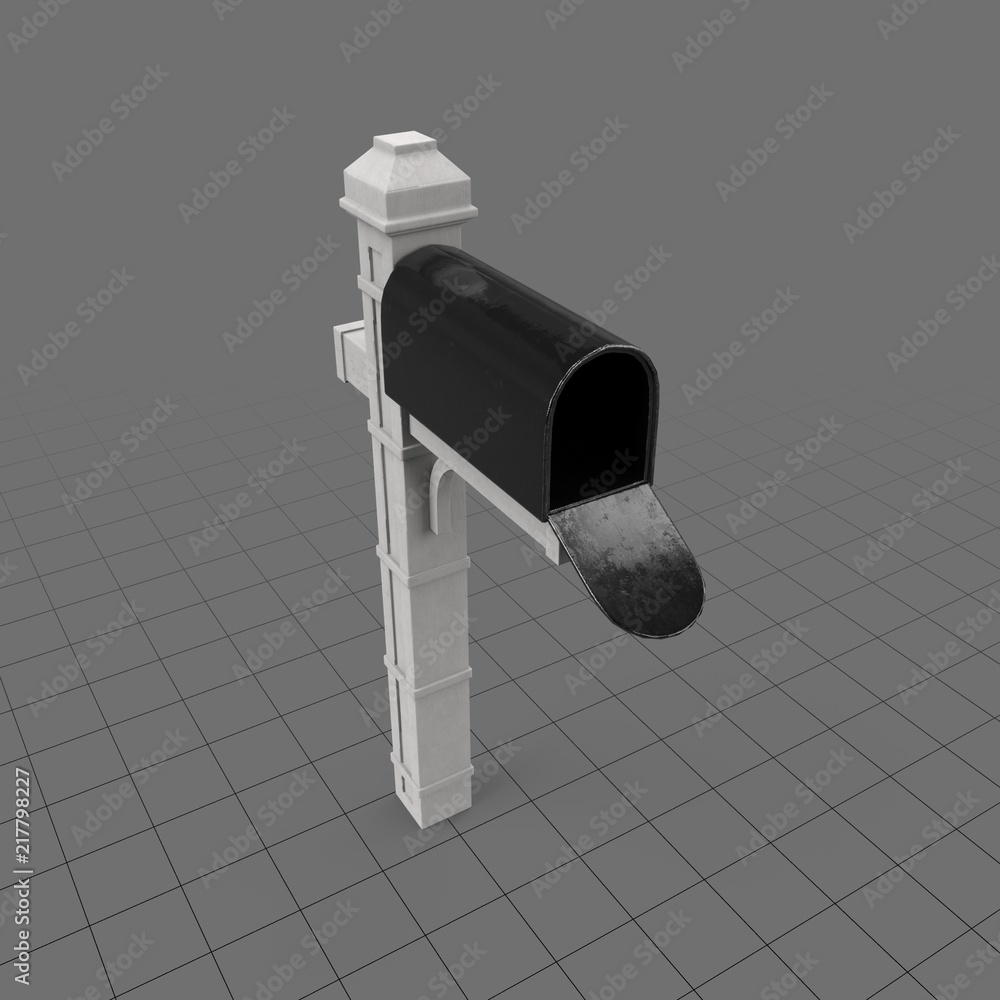 Mailbox Stock 3D asset | Adobe Stock