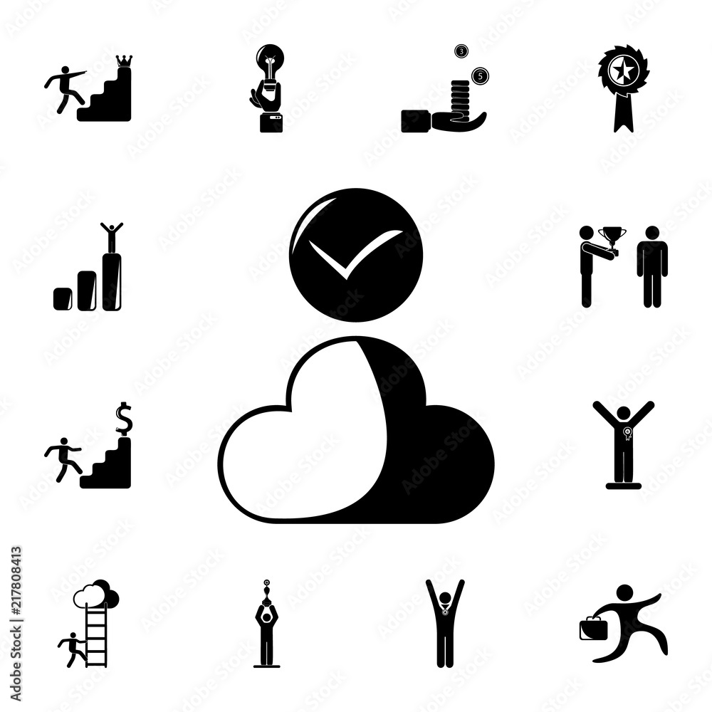 proven cloud icon. Detailed set of Sucsess and awards icons. Premium ...
