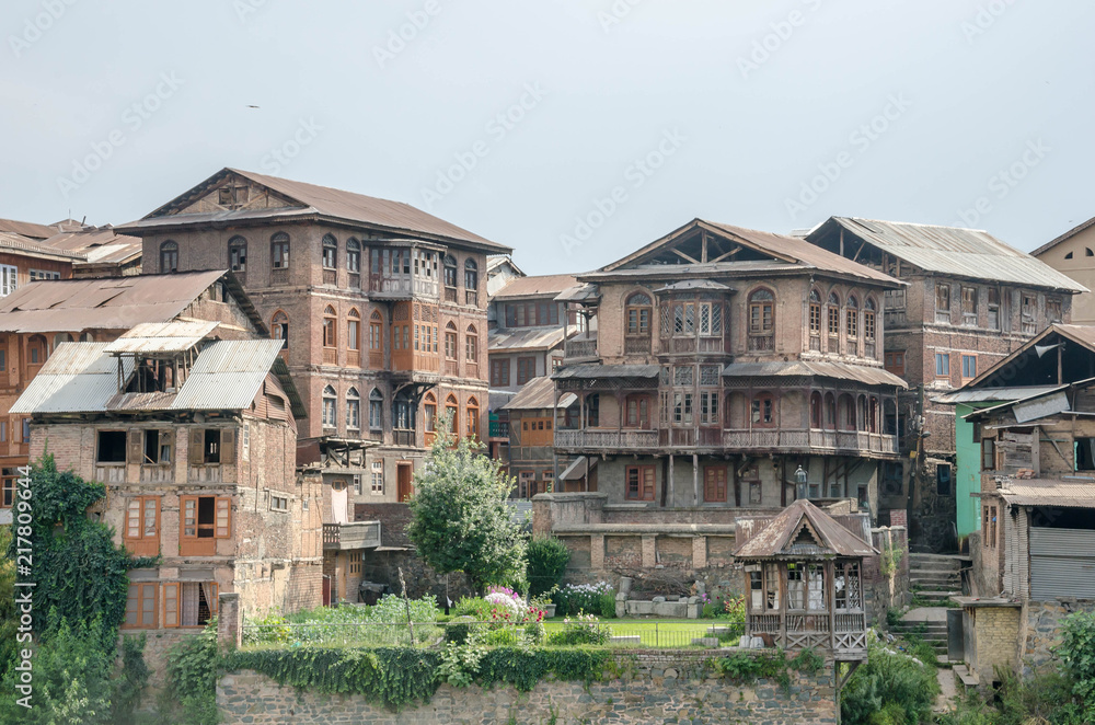 Old Town Srinagar Kashmir