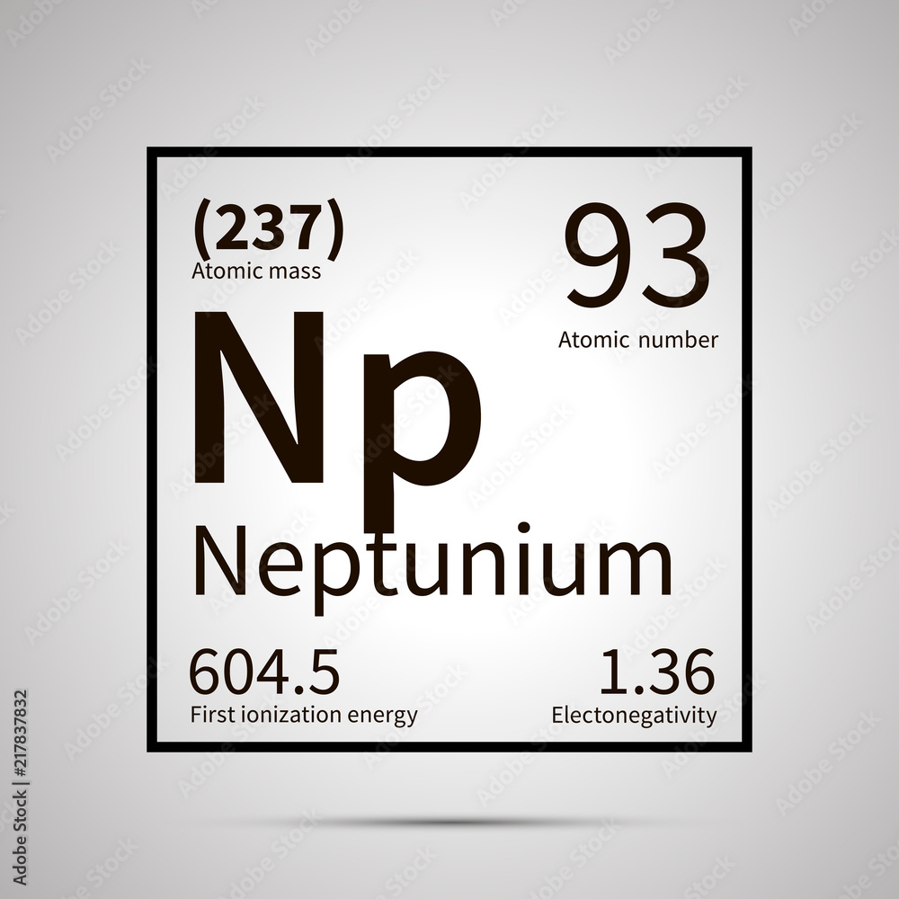 Neptunium Element Symbol