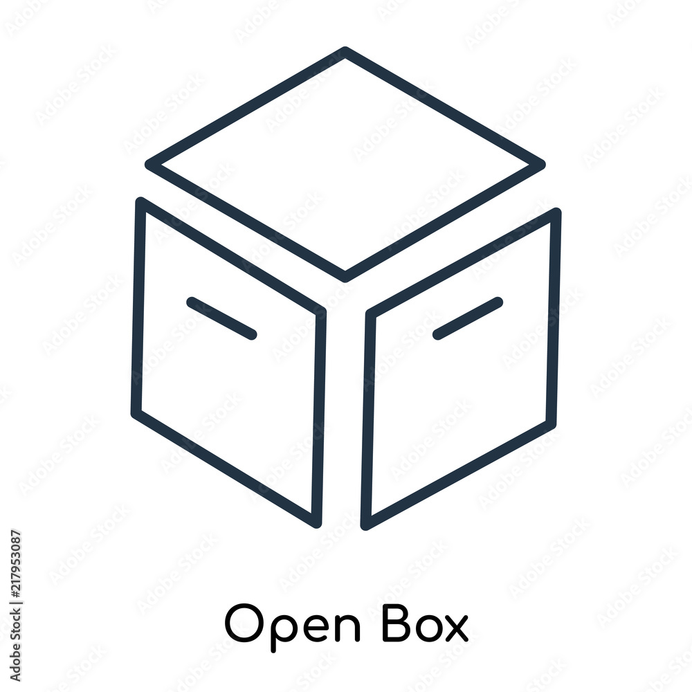 Open Box Icon