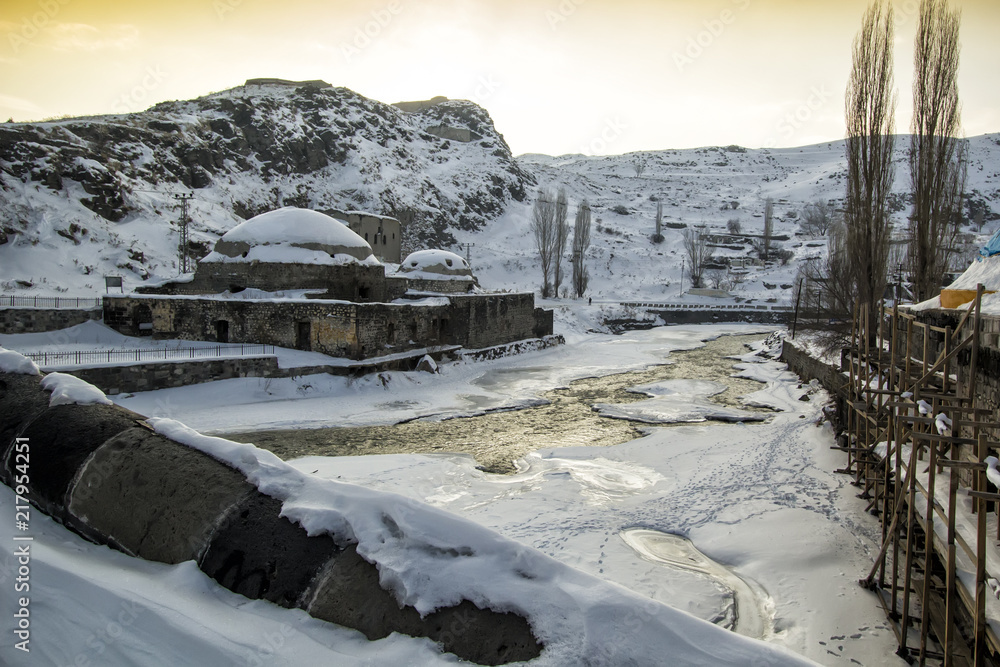 Cuma Hamami (Turkish bath), Kars / Turkey - It is significant for being ...