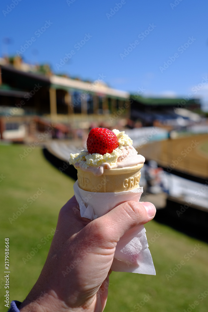 Famous Strawberry Sundae at the Ekka (Royal Queensland Show / Brisbane ...