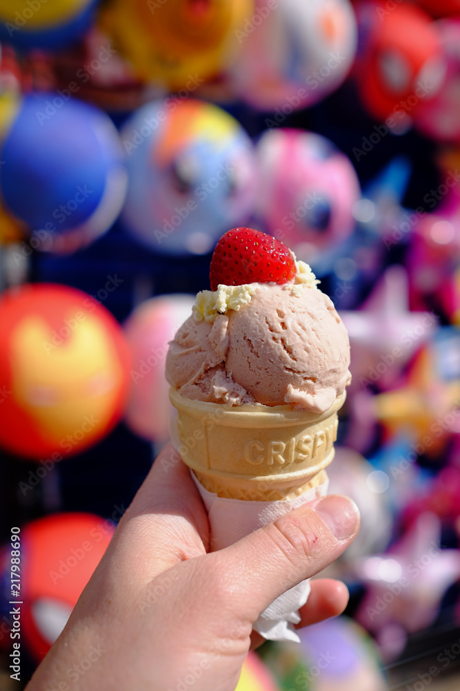 Famous Strawberry Sundae at the Ekka (Royal Queensland Show / Brisbane ...