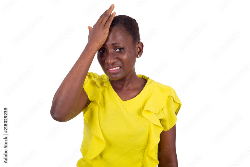 Hand On Forehead Frustrated
