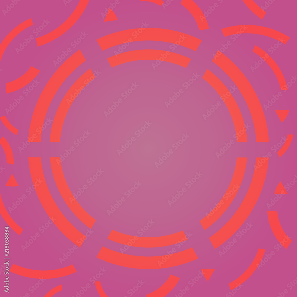 Abstract Red Tone Background with Round Frame Stock Vector | Adobe Stock
