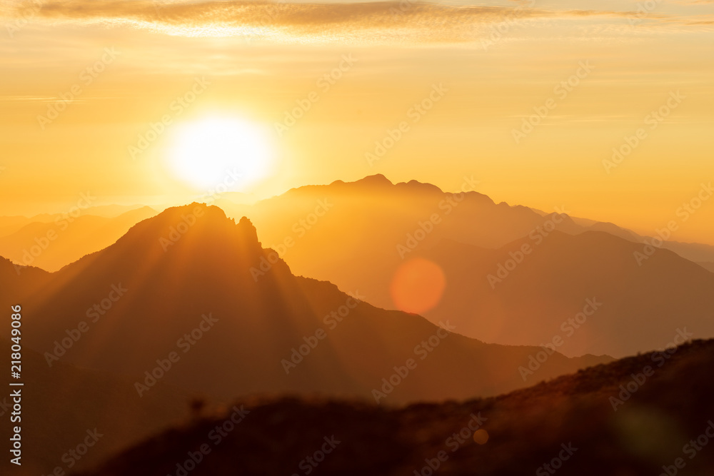 Nascer do Sol Pico dos Marins - Serra da Mantiqueira - Brasil / Brazil ...