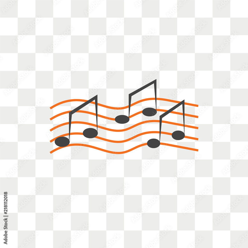 Quaver vector icon isolated on transparent background, Quaver logo ...