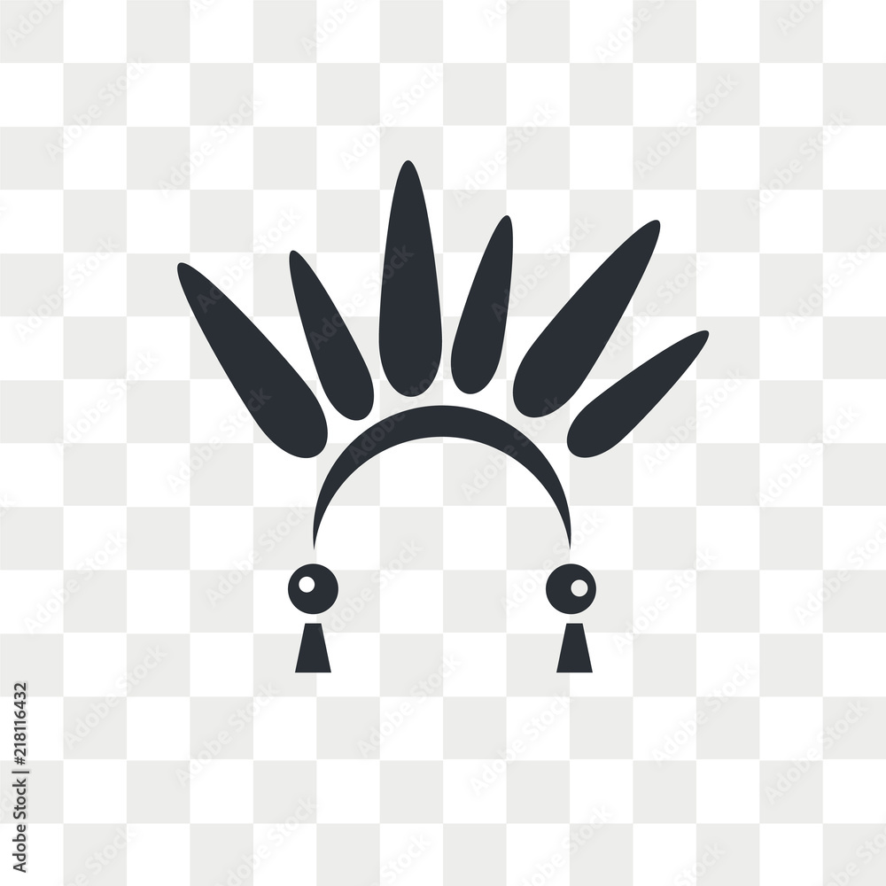 Indian vector icon isolated on transparent background, Indian logo ...