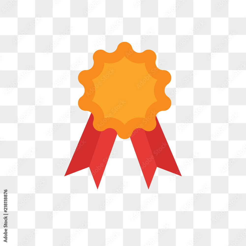 Achievement vector icon isolated on transparent background, Achievement ...