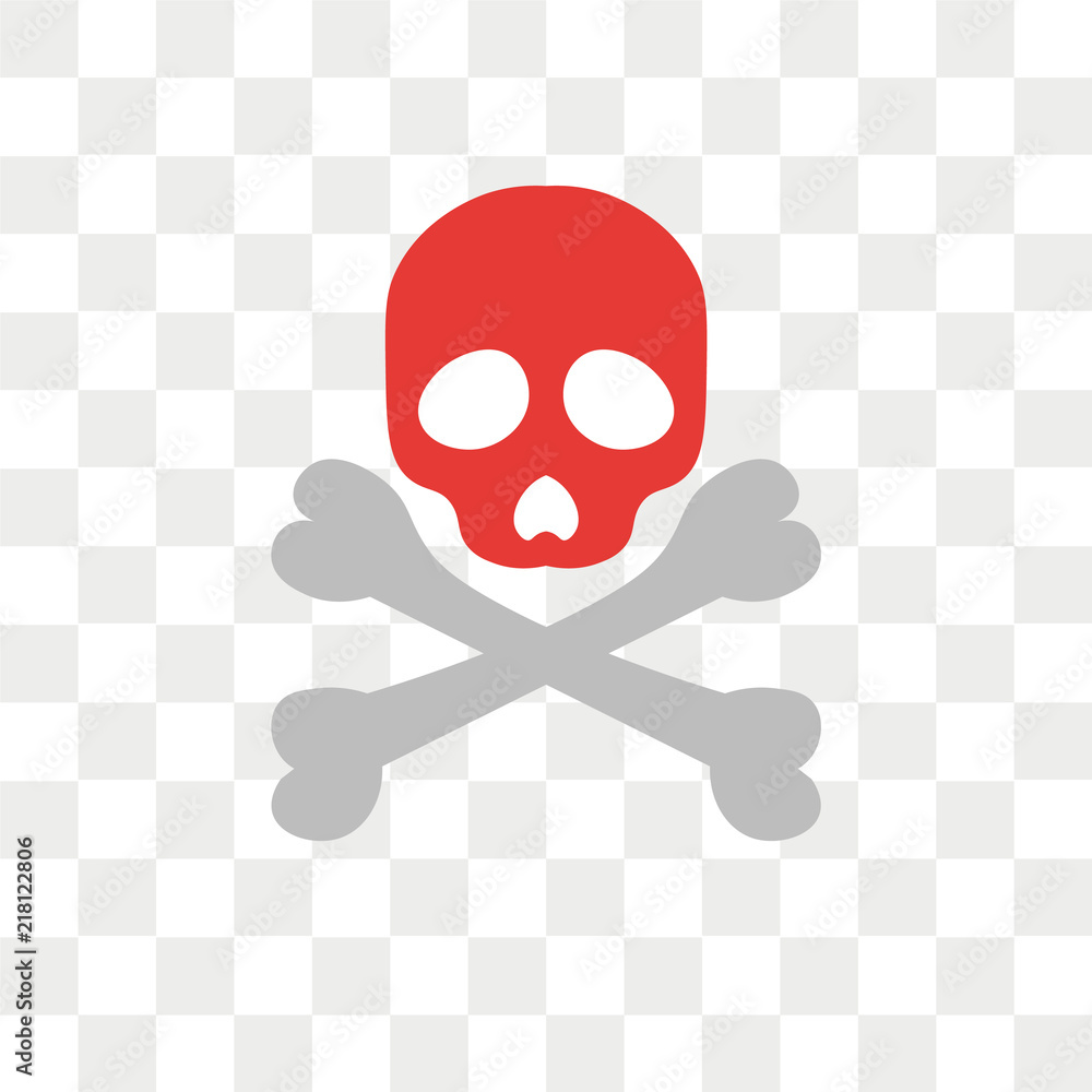 Death vector icon isolated on transparent background, Death logo design ...