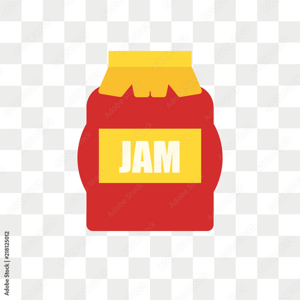 Jam vector icon isolated on transparent background, Jam logo design ...
