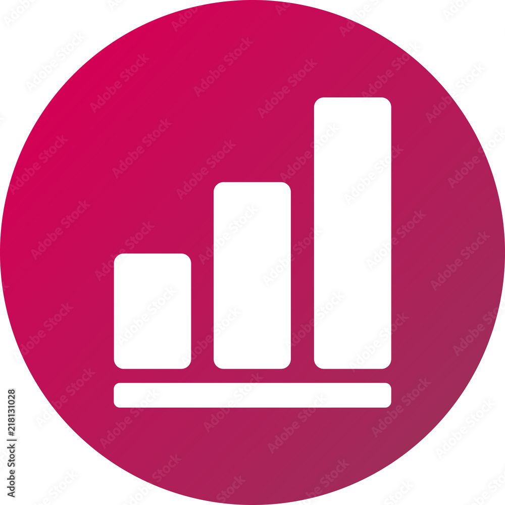 Vector ilustración icono rosa para comercios y web con dibujo de ...