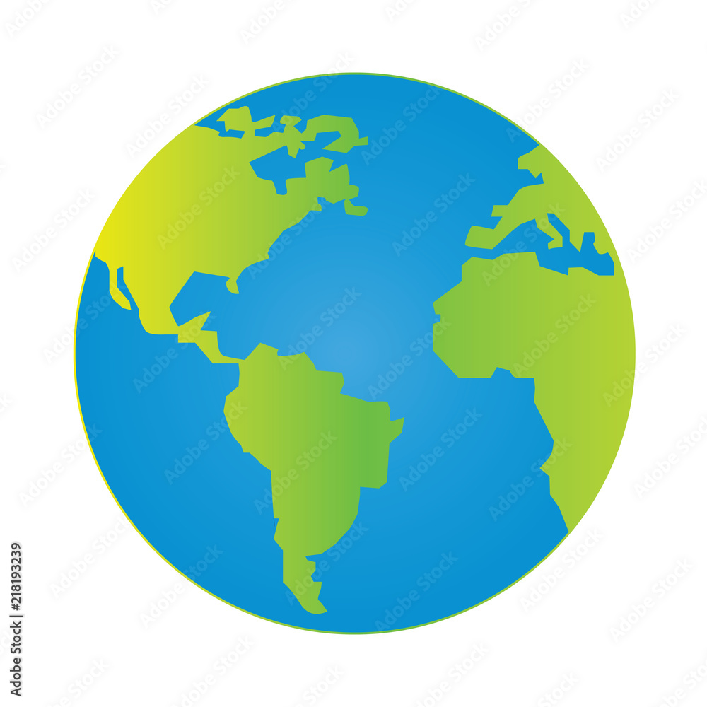 Simple Vector Globe