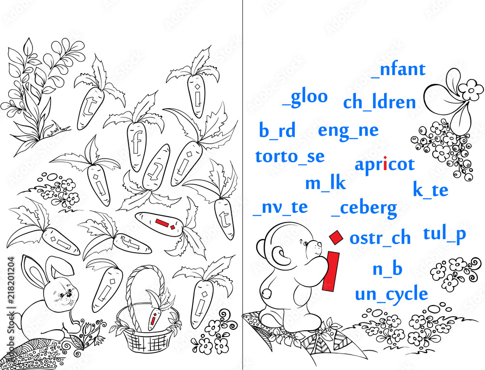 Letters. ABC. Learning to write letters. For children and their parents ...