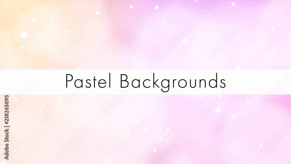 Pastel Backgrounds Stock Template | Adobe Stock