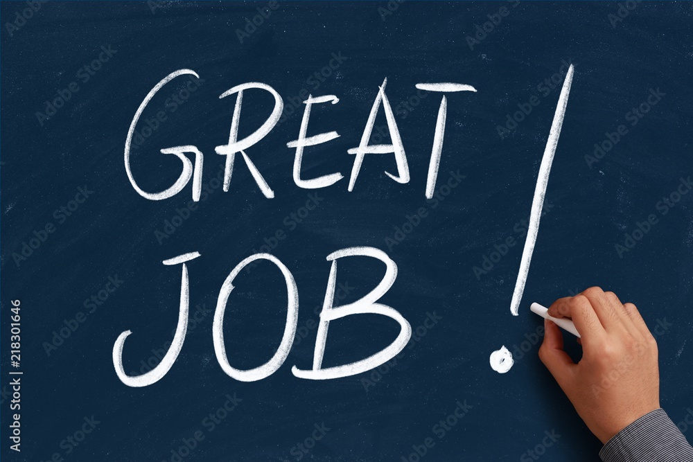 Great Job Concept Stock Photo | Adobe Stock