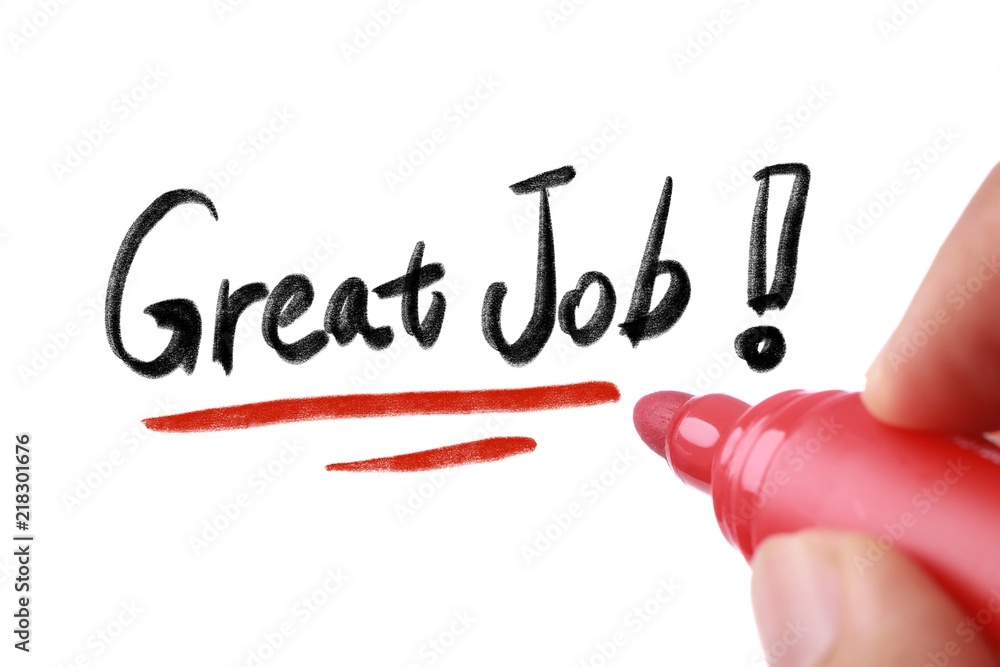 Great Job Concept Stock Photo | Adobe Stock
