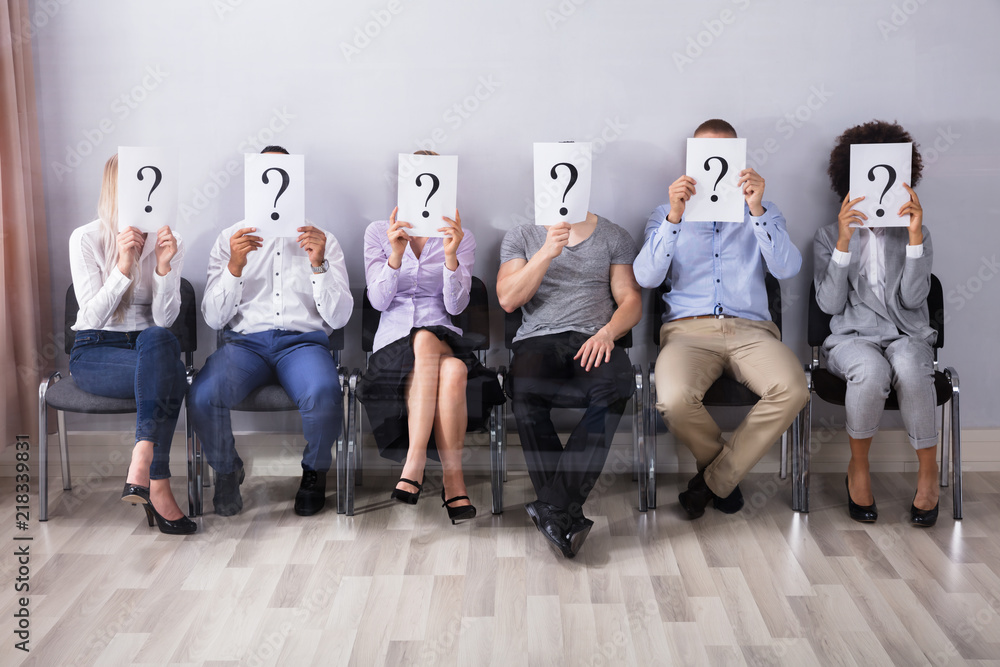 People Holding Question Mark Sign Stock Photo | Adobe Stock