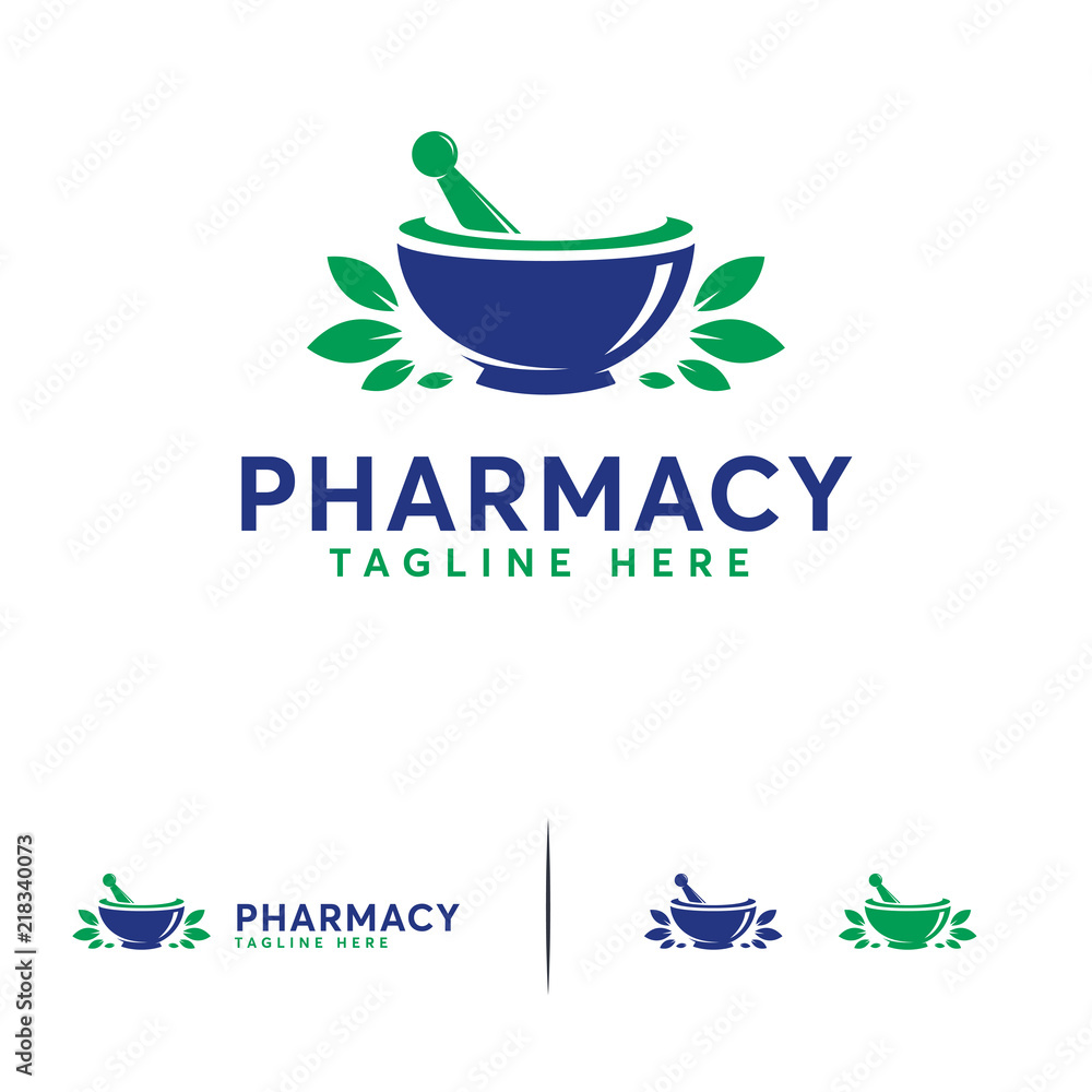 Pharmacy logo designs concept vector, Stock Vector | Adobe Stock