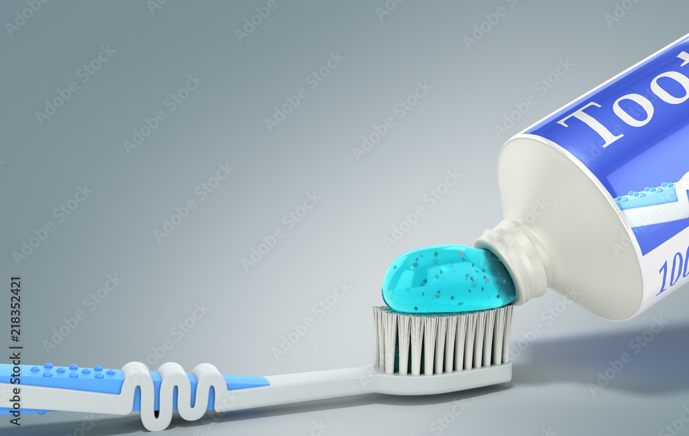 modern concept of the design of a tube of toothpaste toothpaste tube ...